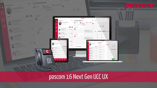 pascom 16 Next Generation UCC UX