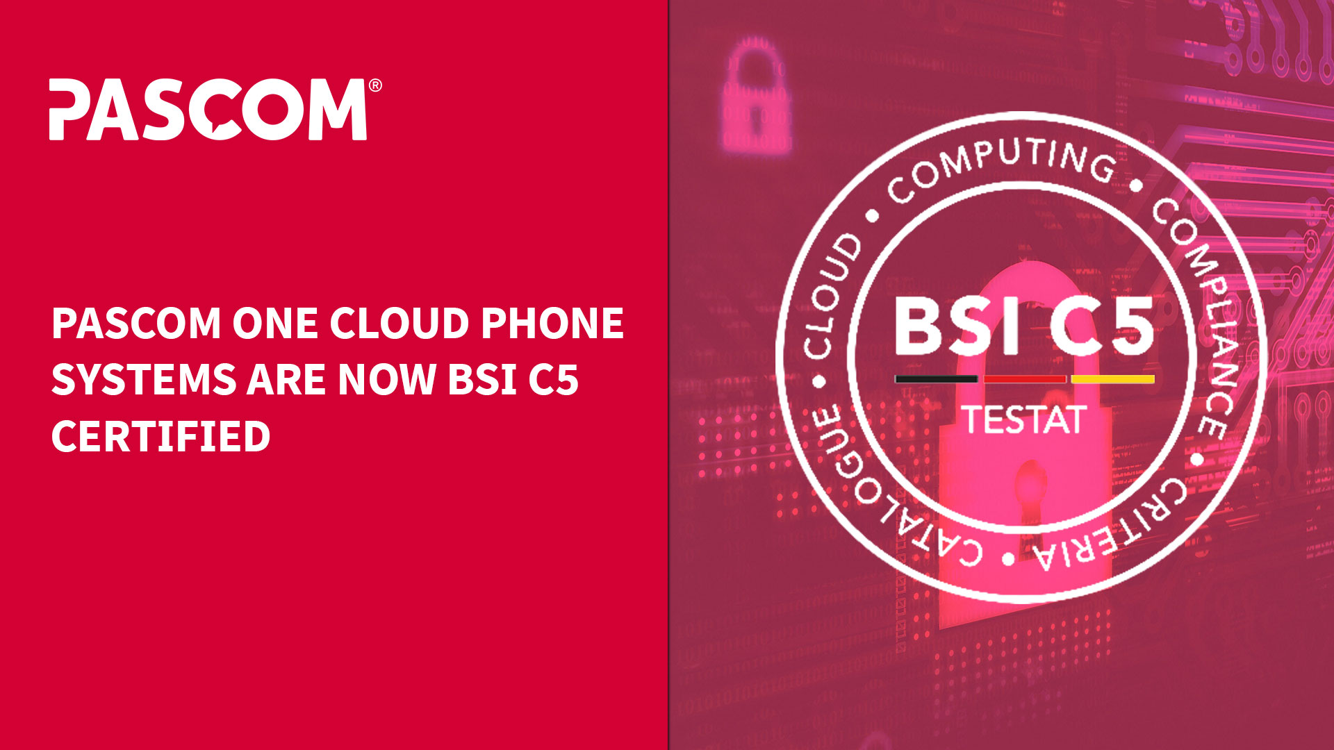 pascom ONE receives C5 certification – Maximum security for your ...