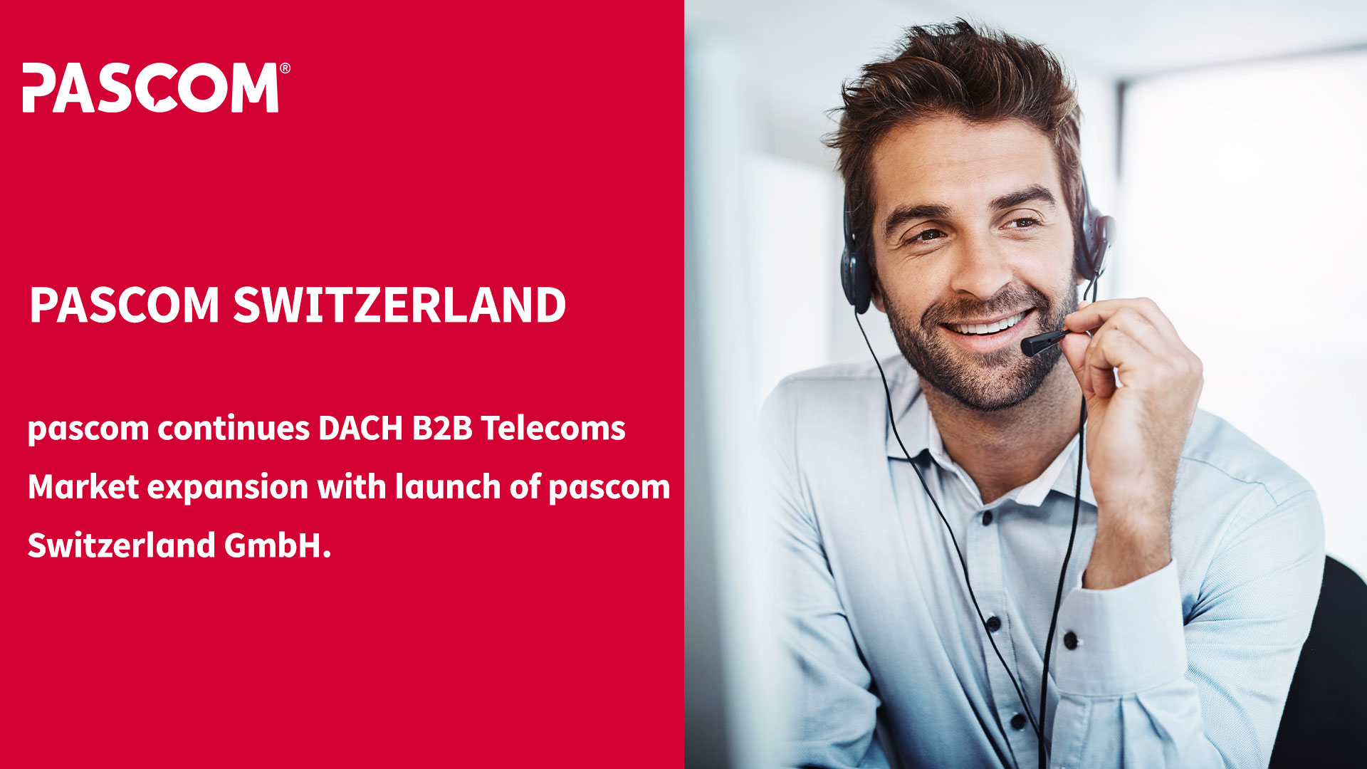 pascom enters Swiss Market with pascom Switzerland
